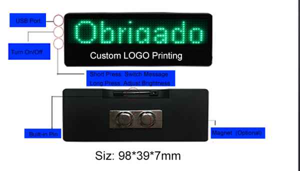 LED Badge