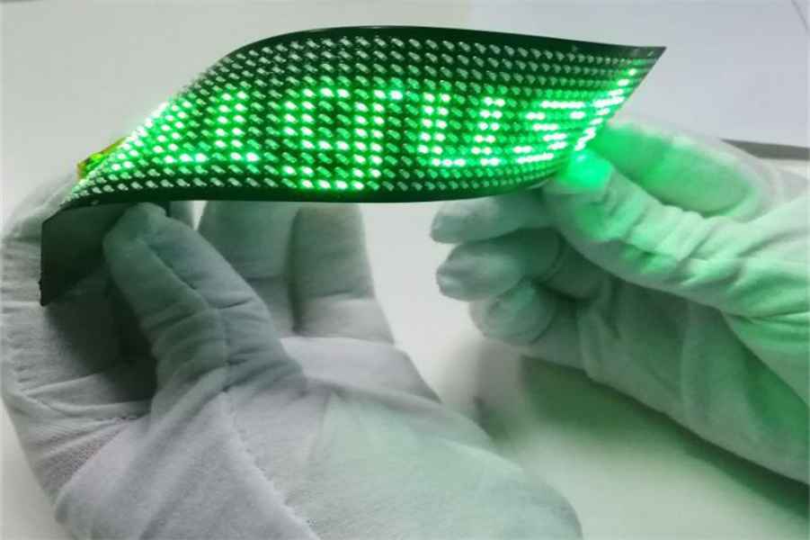 Led Flexible Display Programmable via cellphone